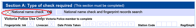 Printable Victorian Police Check Application Form - Printable Forms ...